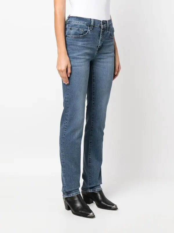 LEVI'S 724 High-rise Slim-fit Jeans - Blue