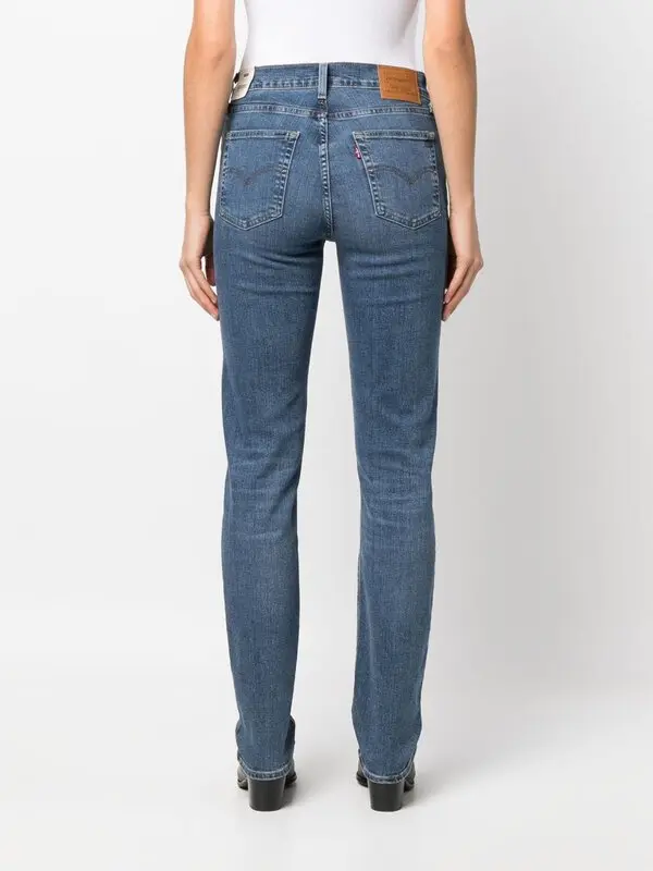 LEVI'S 724 High-rise Slim-fit Jeans - Blue