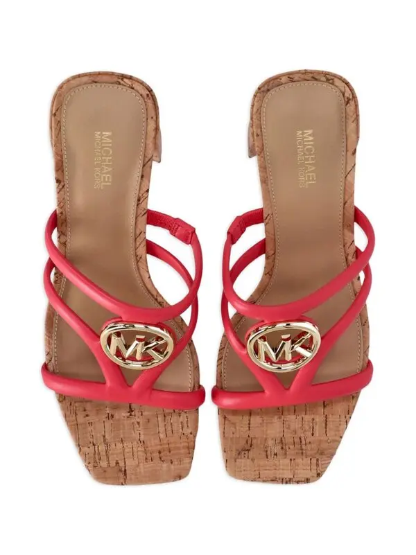 Michael Kors Hampton Logo-plaque Sandals