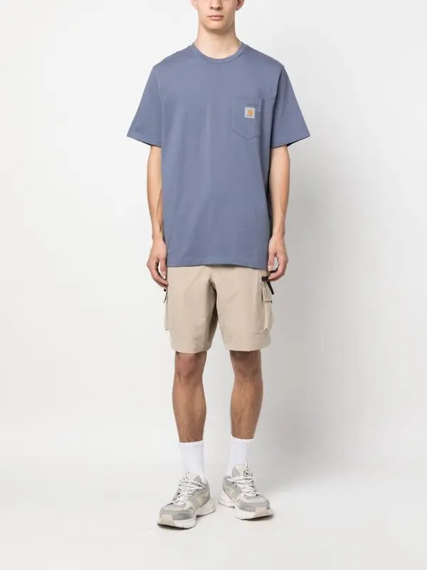 Carhartt Work In Progress Logo-patch Cotton T-shirt