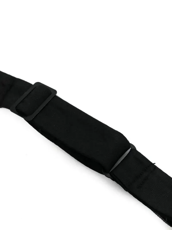 FURSAC Adjustable Silk Bow Tie - Black