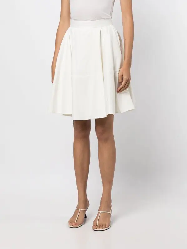 Palmer//harding Flared High-waisted Skirt