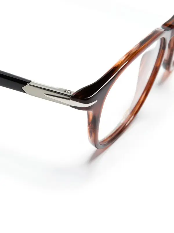 DB EYEWEAR BY DAVID BECKHAM Round Frame Sunglasses - Brown