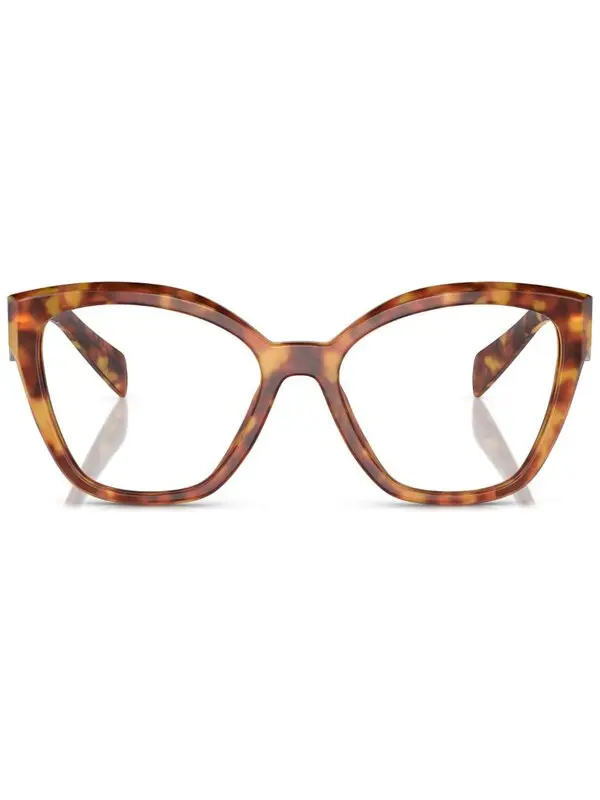 Prada Oversized Eyeglasses - Brown