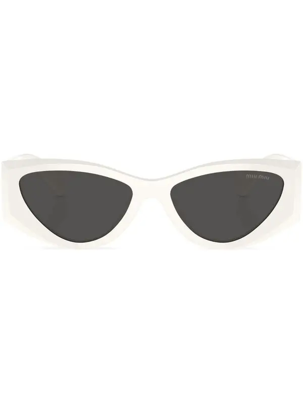 Miu Miu Cat-eye Sunglasses - White