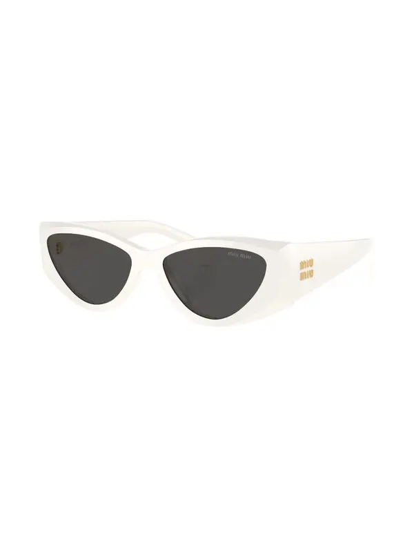 Miu Miu Cat-eye Sunglasses - White