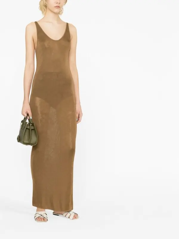 Saint Laurent Knitted Tank Dress