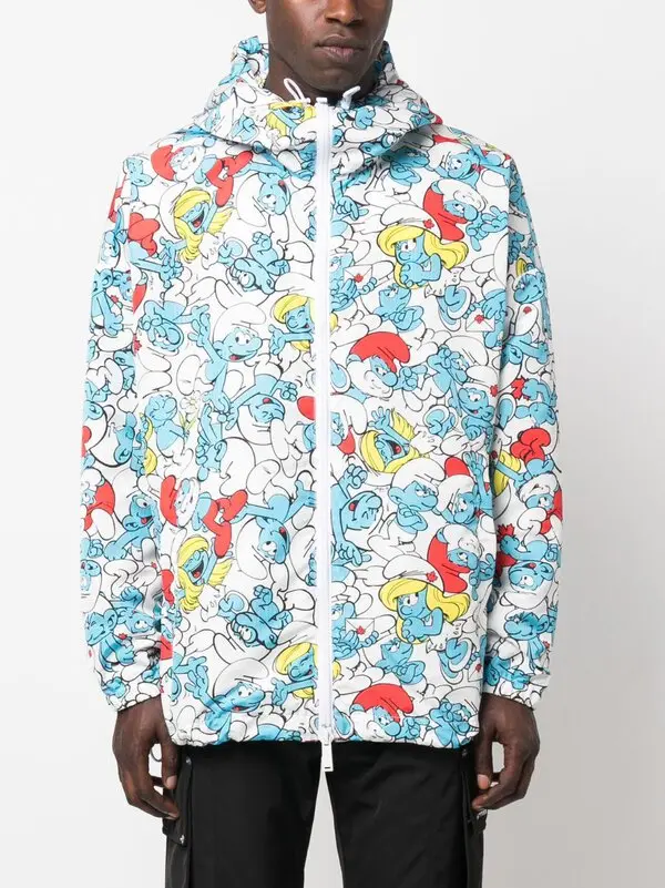 Dsquared2 Graphic Print Hooded Jacket