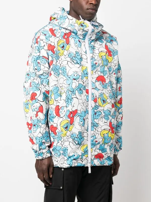 Dsquared2 Graphic Print Hooded Jacket