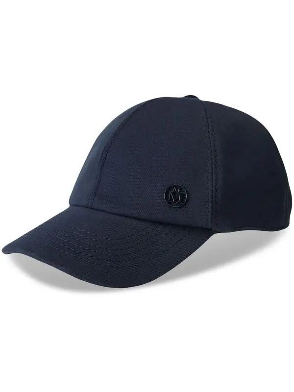 MAISON MICHEL Tiger Cotton Cap - Blue