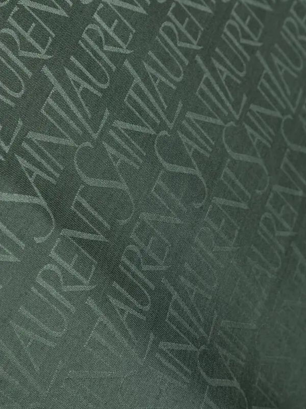 Saint Laurent Jacquard Square Scarf