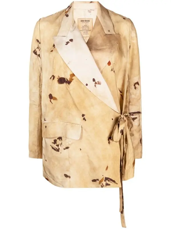 UMA WANG Graphic Print Blazer