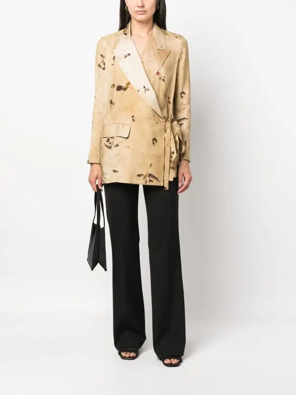 UMA WANG Graphic Print Blazer