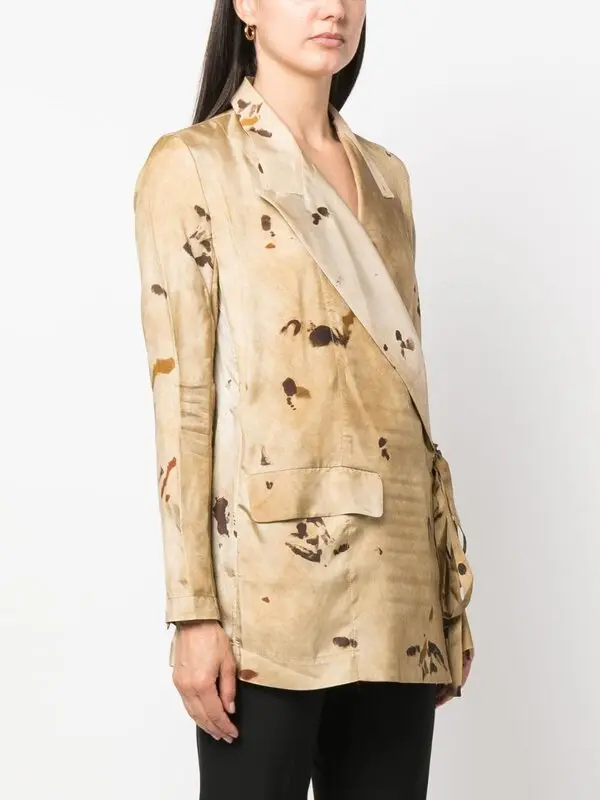 UMA WANG Graphic Print Blazer