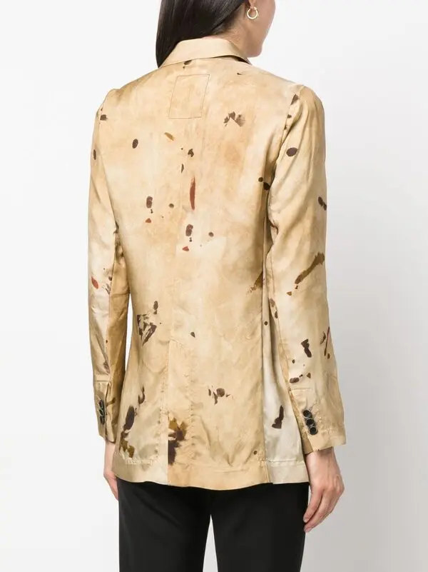 UMA WANG Graphic Print Blazer