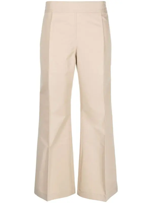 Studio Nicholson Acapulco Flared Trousers - Neutrals