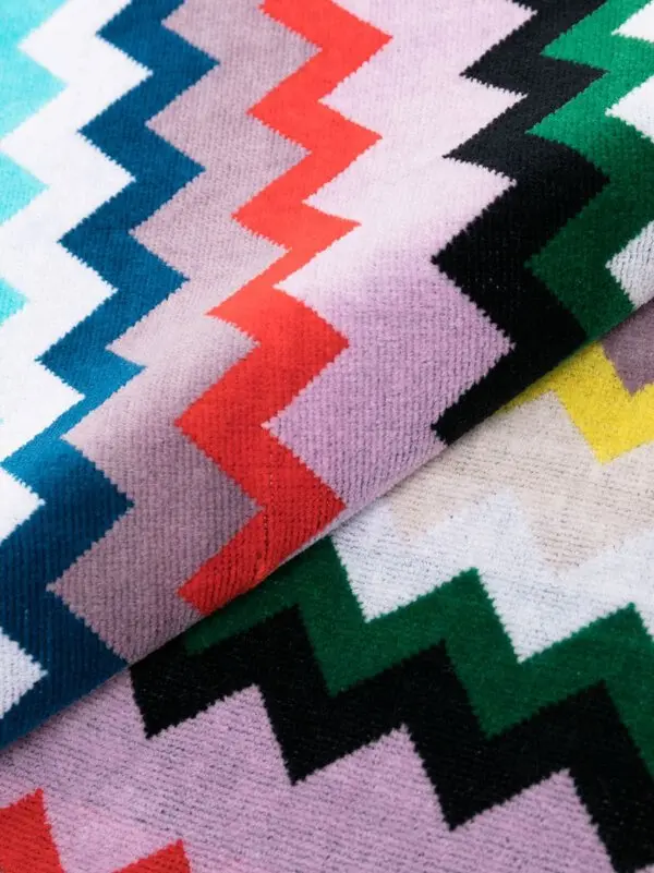 Missoni Zig Zag-patterned Beach Towel