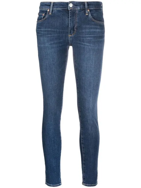 Ag Cropped Leg Denim Jeans