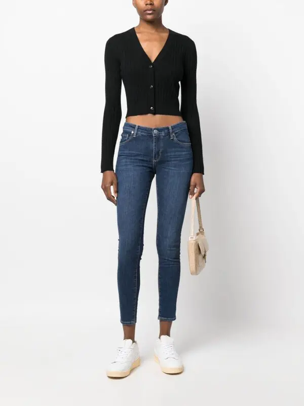 Ag Cropped Leg Denim Jeans