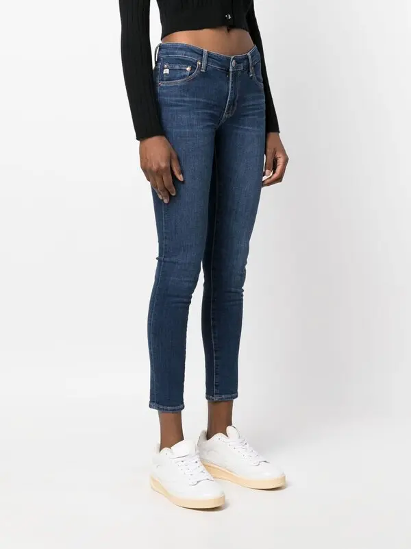 Ag Cropped Leg Denim Jeans