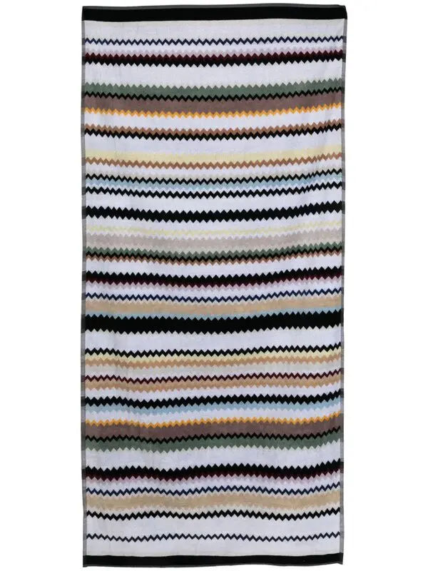 Missoni Zigzag-print Cotton Towel