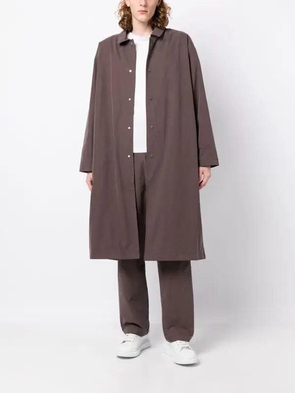 Fear Of God Twill-weave Single-breasted Coat - Brown