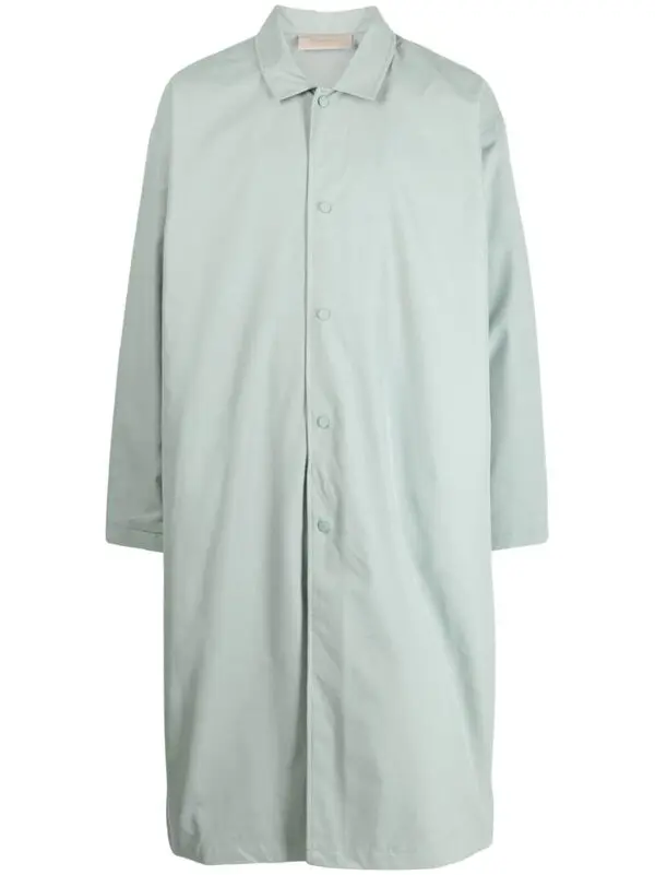 Fear Of God Twill-weave Single-breasted Coat - Green