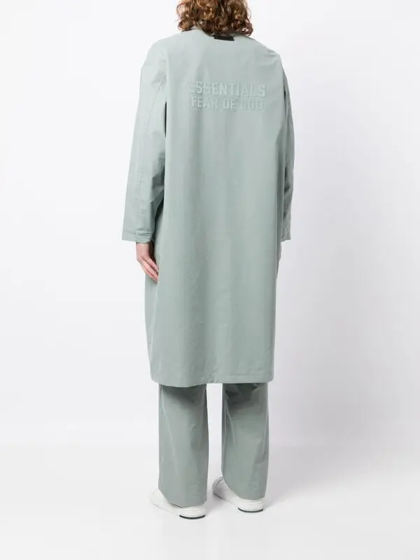 Fear Of God Twill-weave Single-breasted Coat - Green