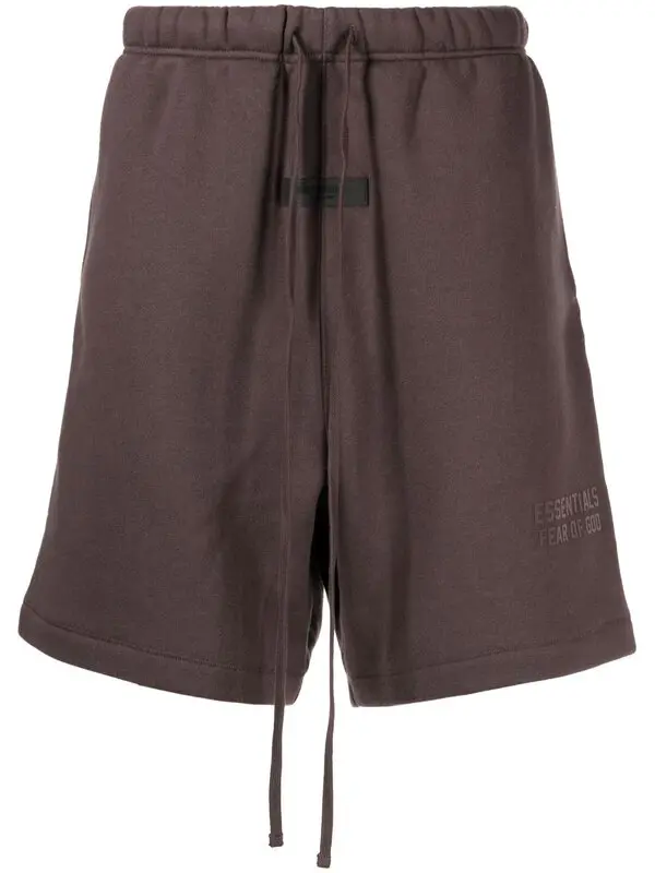 Fear Of God Logo-patch Track Shorts