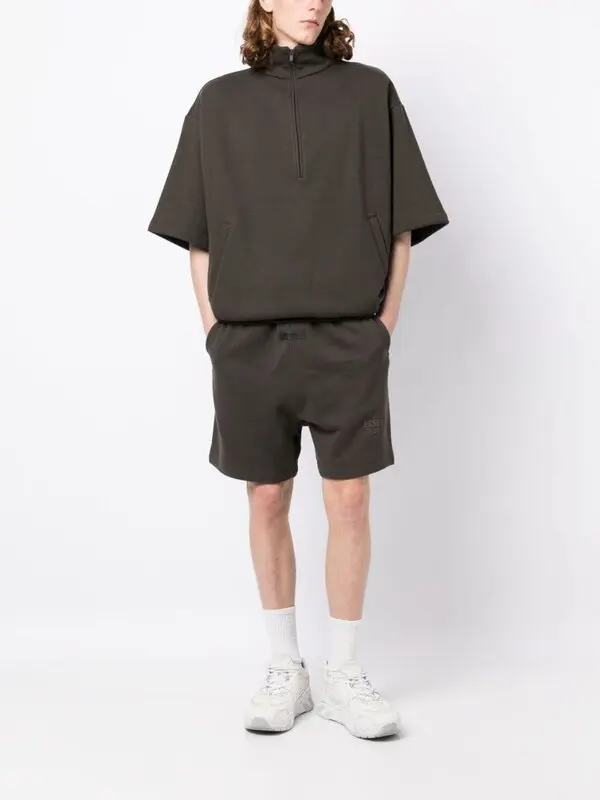Fear Of God Logo Patch Track Shorts