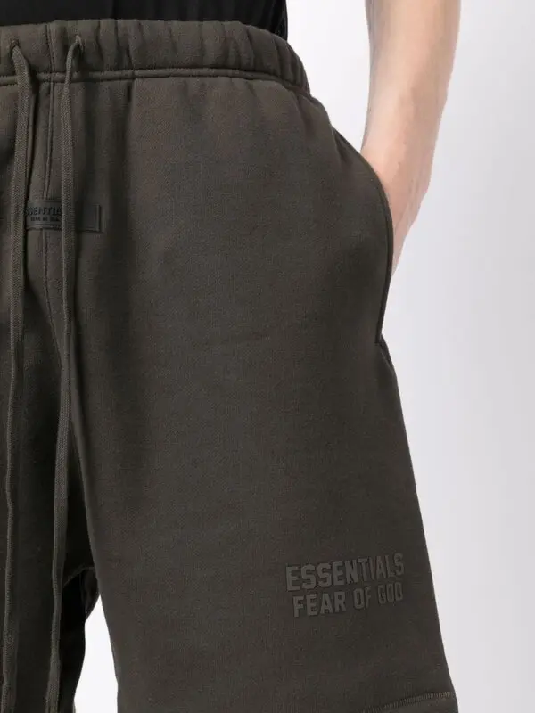 Fear Of God Logo Patch Track Shorts