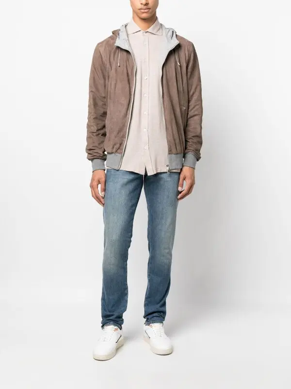 BARBA NAPOLI Long-sleeve Cotton Shirt