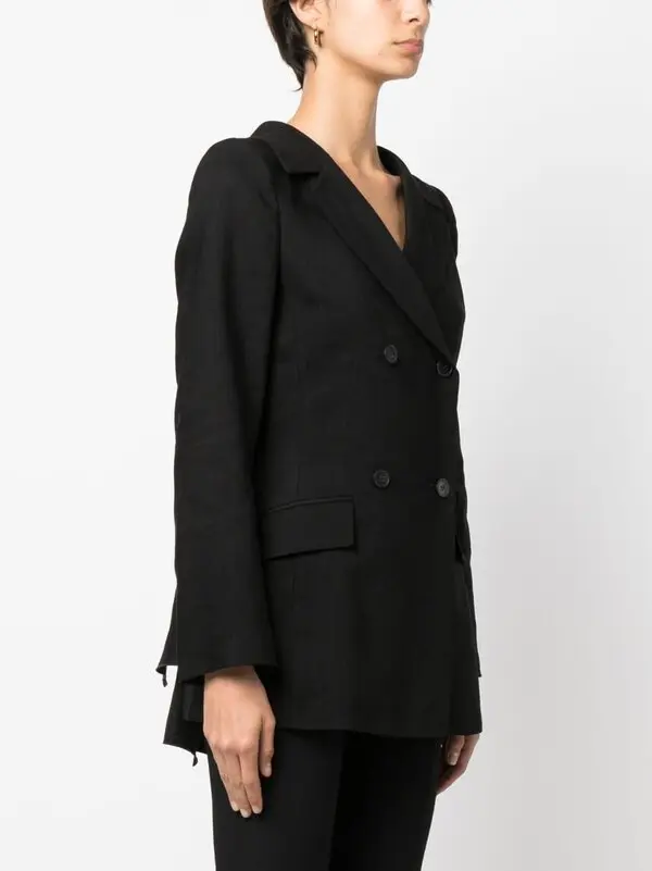 Alberta Ferretti Notched-lapels Double-breasted Blazer