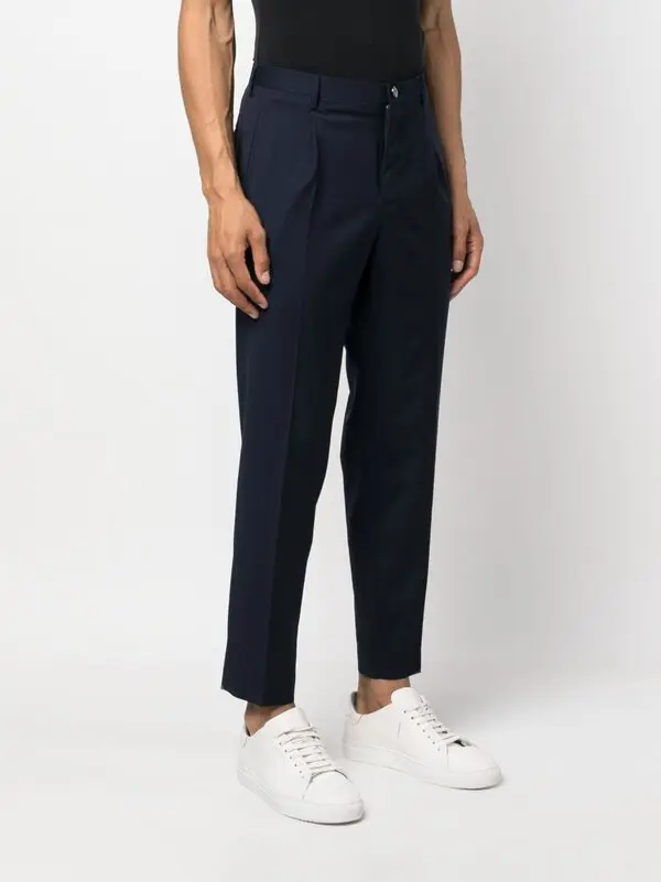 Incotex Tapered Chino Trousers - Blue