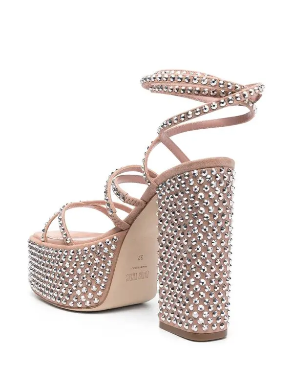 Paris Texas Holly Evita 130mm Platform Sandals - Pink