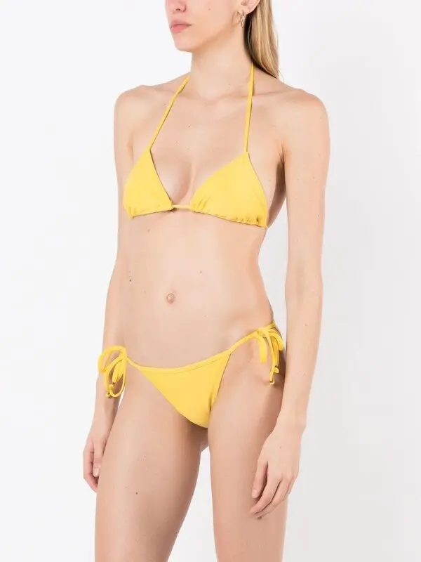 AMIR SLAMA Self-tie Triangle Bikini