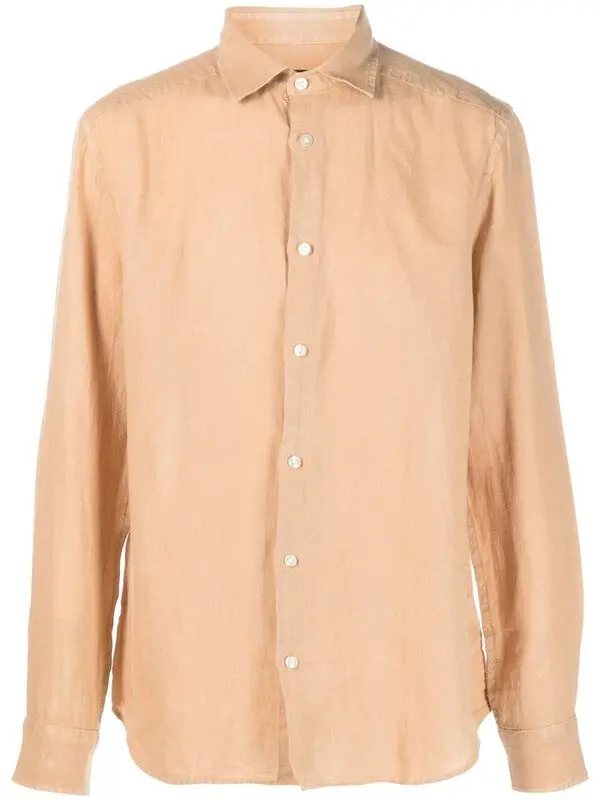 Peuterey Plain Linen Shirt
