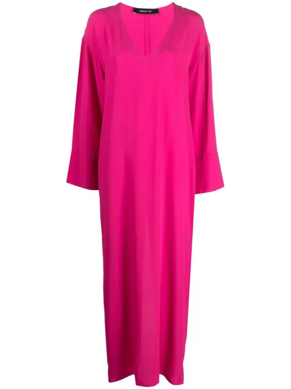 Federica Tosi Long V-neck Dress