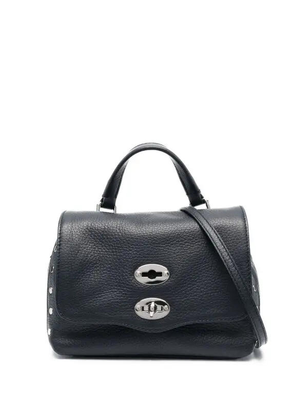 ZANELLATO Mini Postina Leather Bag - Blue