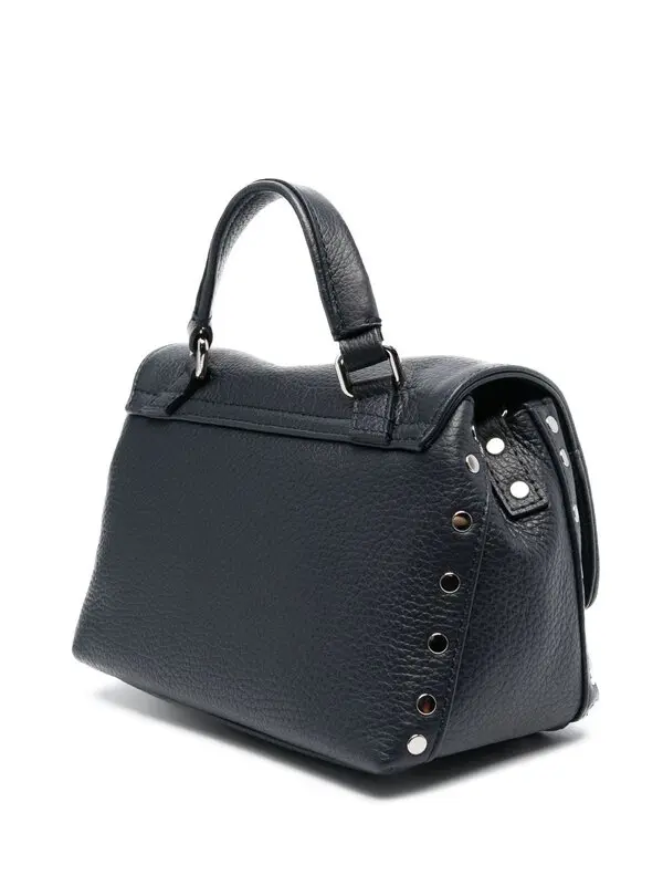 ZANELLATO Mini Postina Leather Bag - Blue