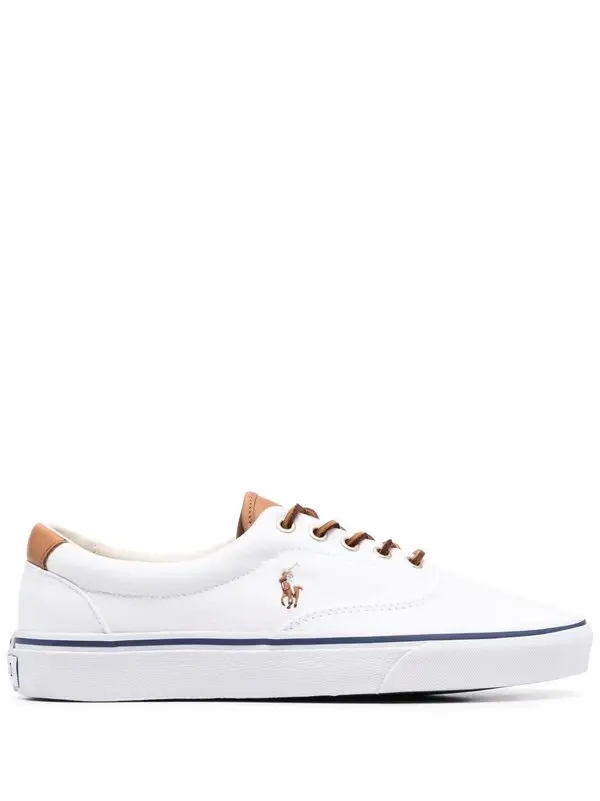 Polo Ralph Lauren Polo Pony-embroidered Sneakers - White