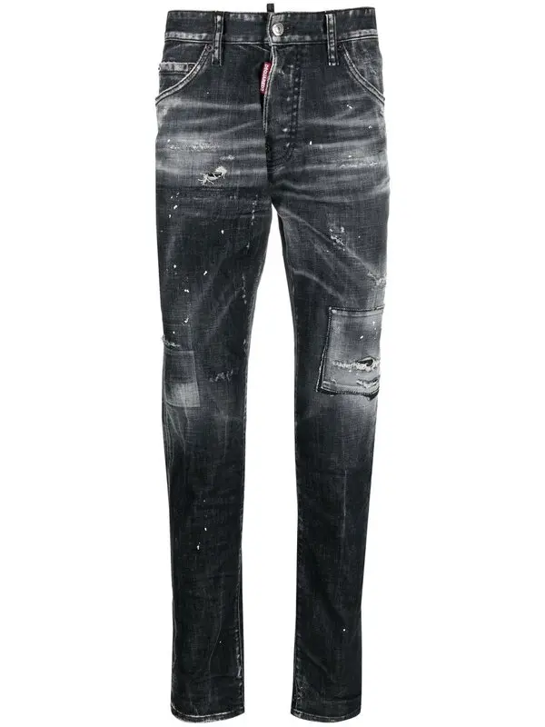 Dsquared2 1964 Distressed Slim-cut Jeans