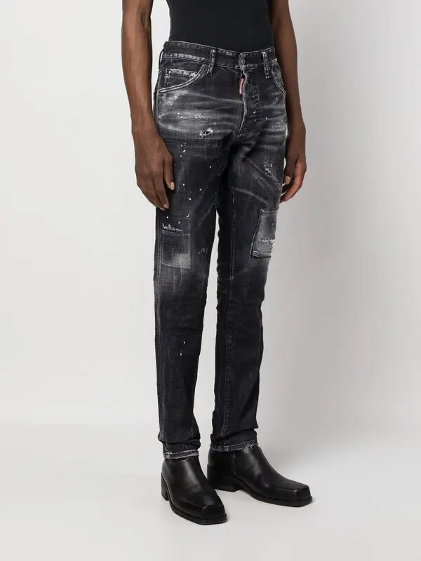 Dsquared2 1964 Distressed Slim-cut Jeans