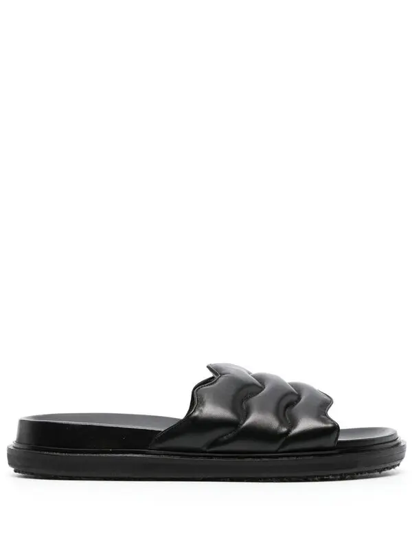 Marni Padded Nappa Leather Slides