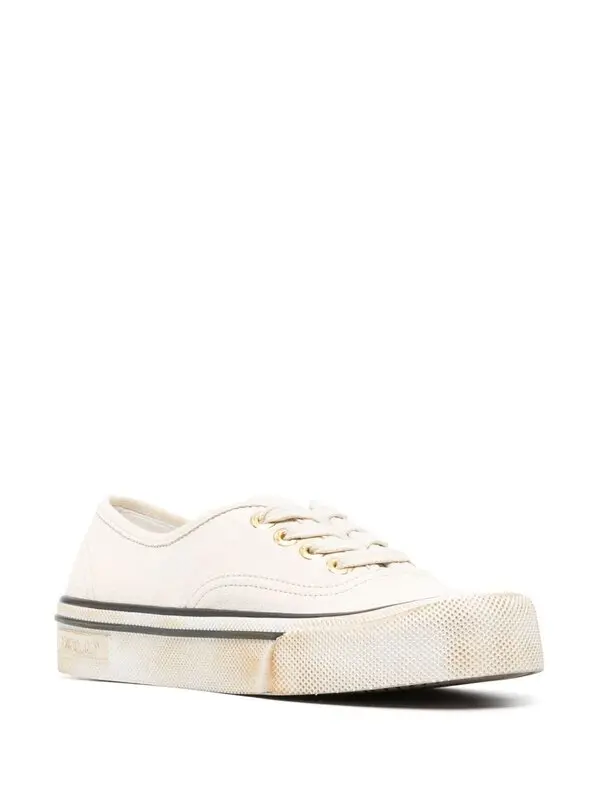 Bally Lyder Leather Low-top Sneakers - Neutrals