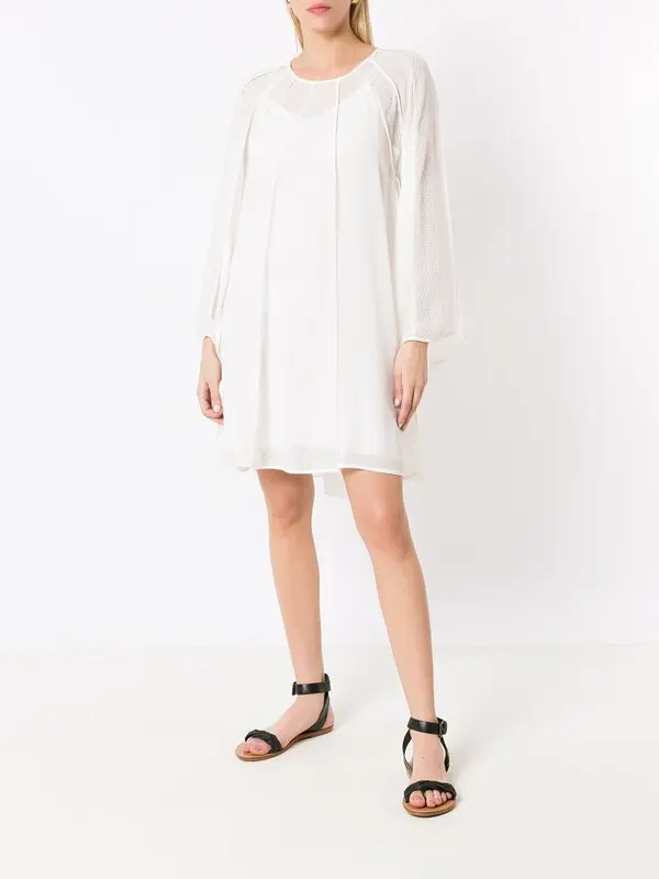 OLYMPIAH Layered Mini Dress