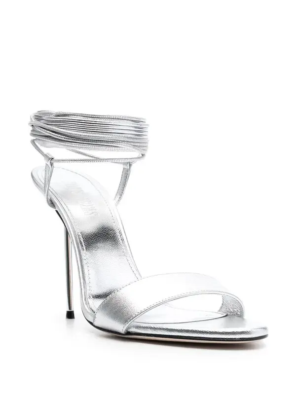 Paris Texas Guya 105mm Lace-up Sandals