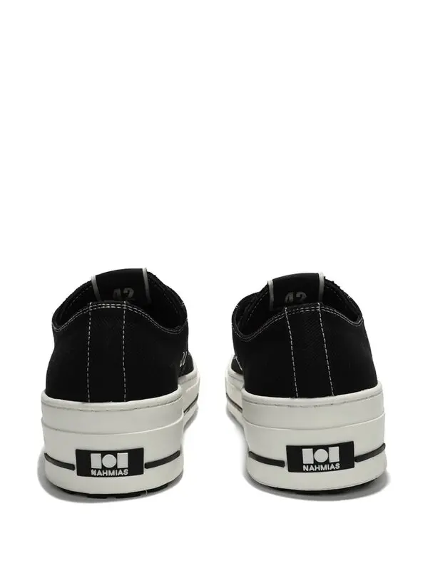NAHMIAS Five-o Canvas Sneakers - Black