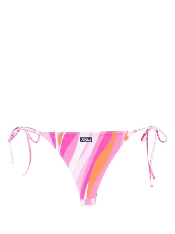 MC2 SAINT BARTH Abstract-print Bikini Bottom