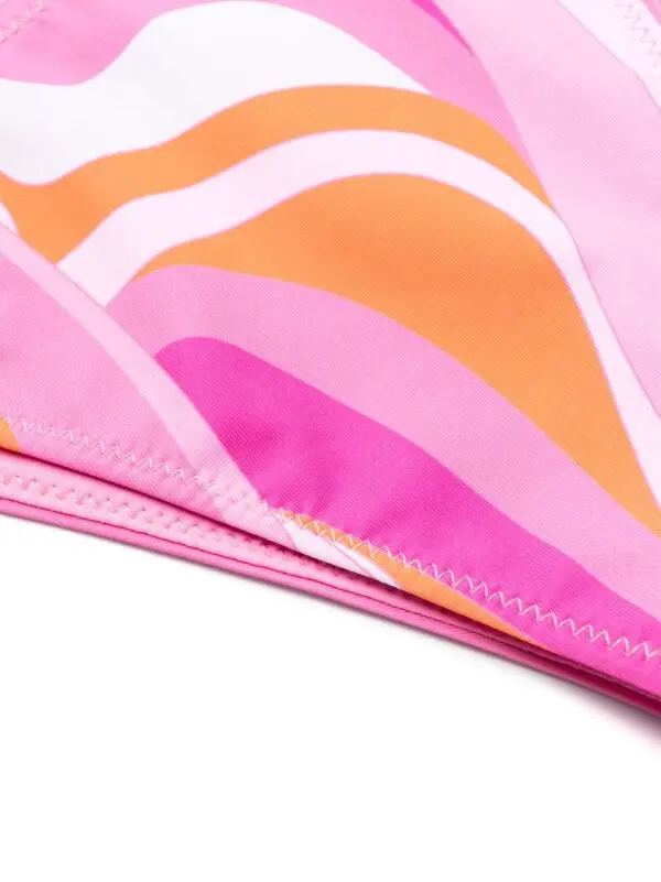 MC2 SAINT BARTH Abstract-print Bikini Bottom